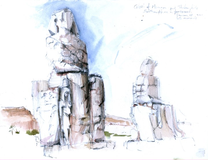 Egypt, Morocco and Tunisia – Roger Balm: Painting and Drawing the World ...